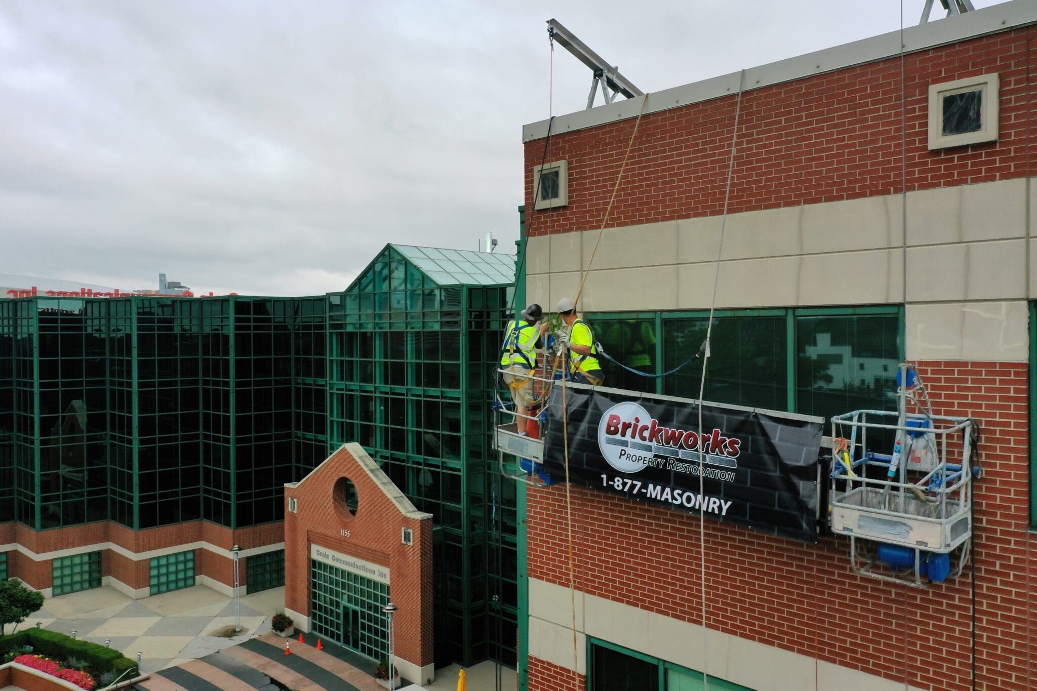 Commercial Masonry, Waterproofing & Foundation Repair | Brickworks ...